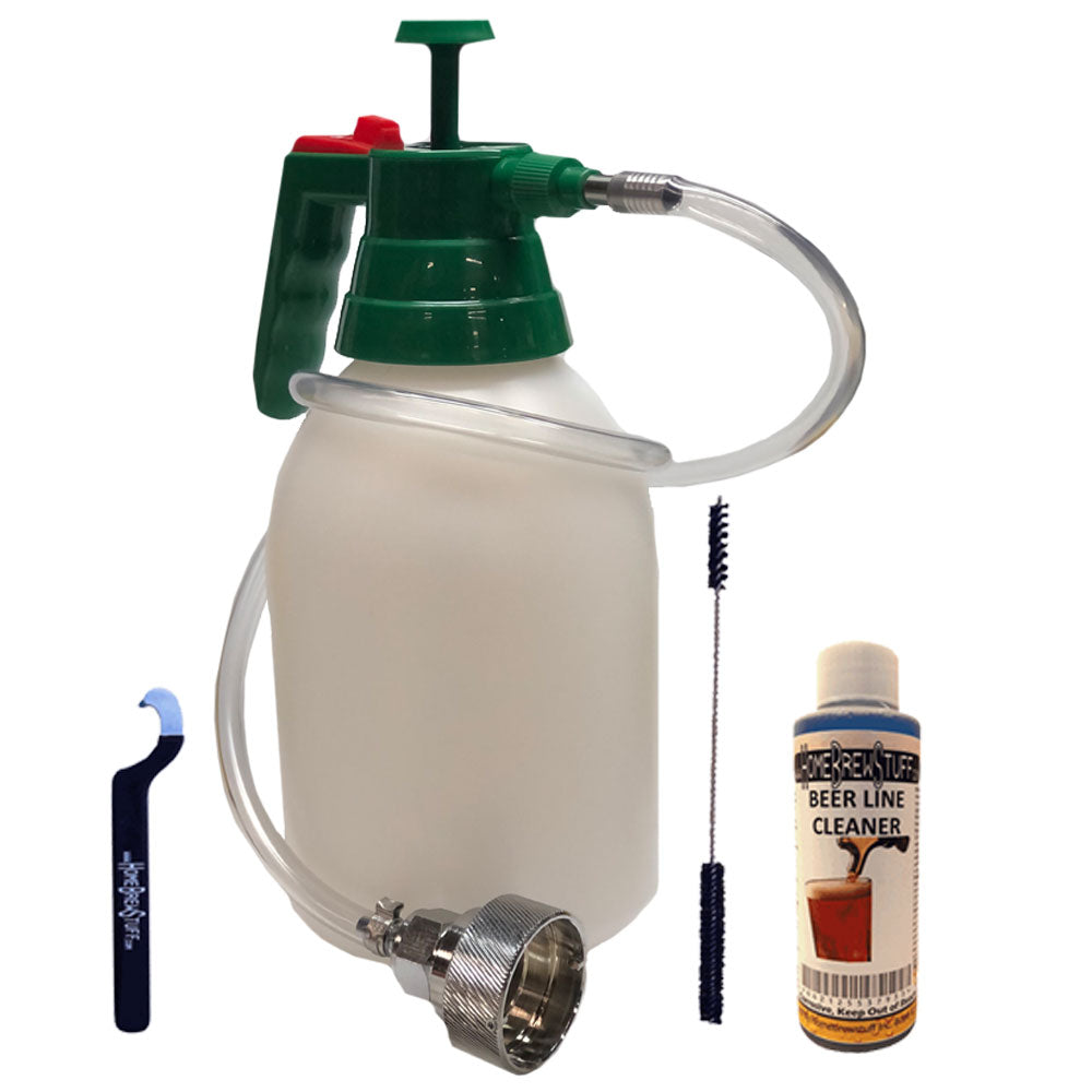 1/2 Gallon Beer Line Cleaning Hand Pump Kit – Home Brew Stuff